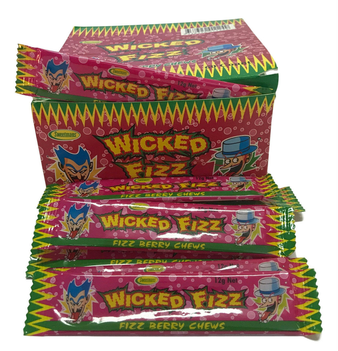 Wicked Fizz Berry - 60 Chews – showbagsgalore
