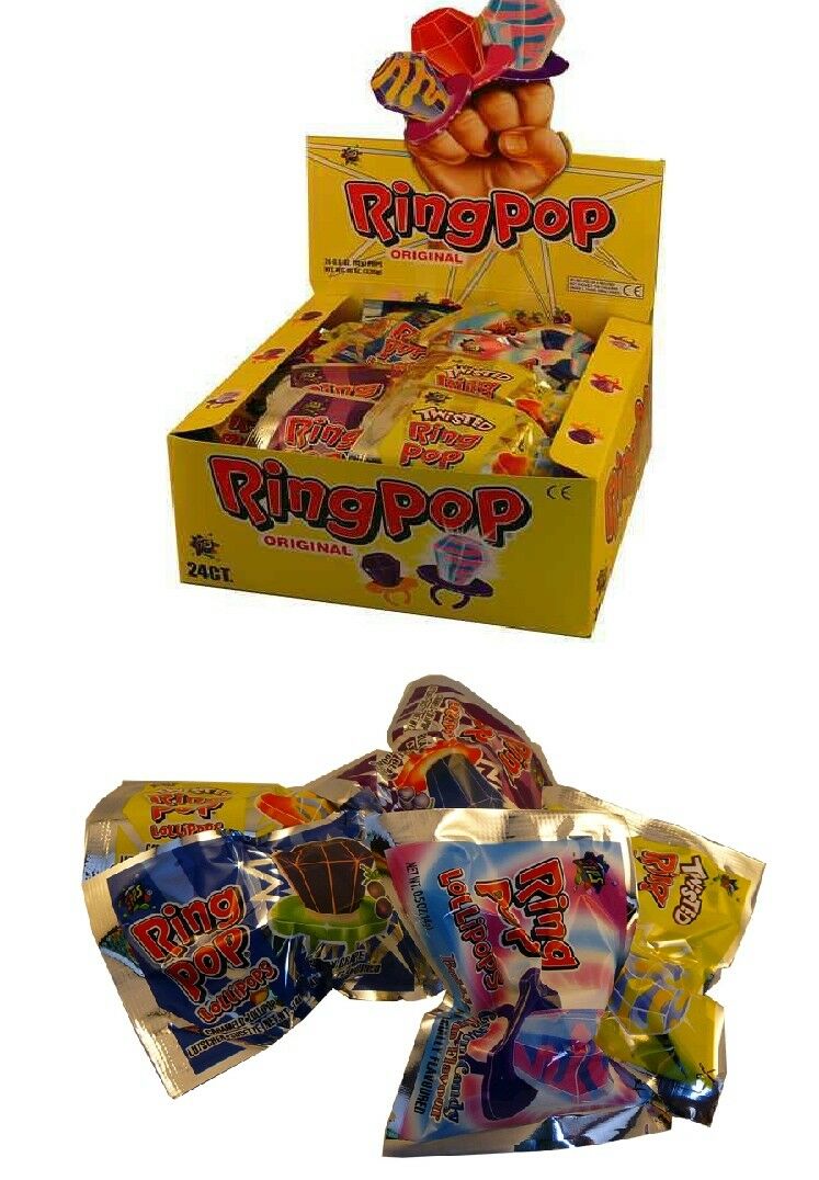 Ring Pop 14g x 24 Piece Pack – showbagsgalore
