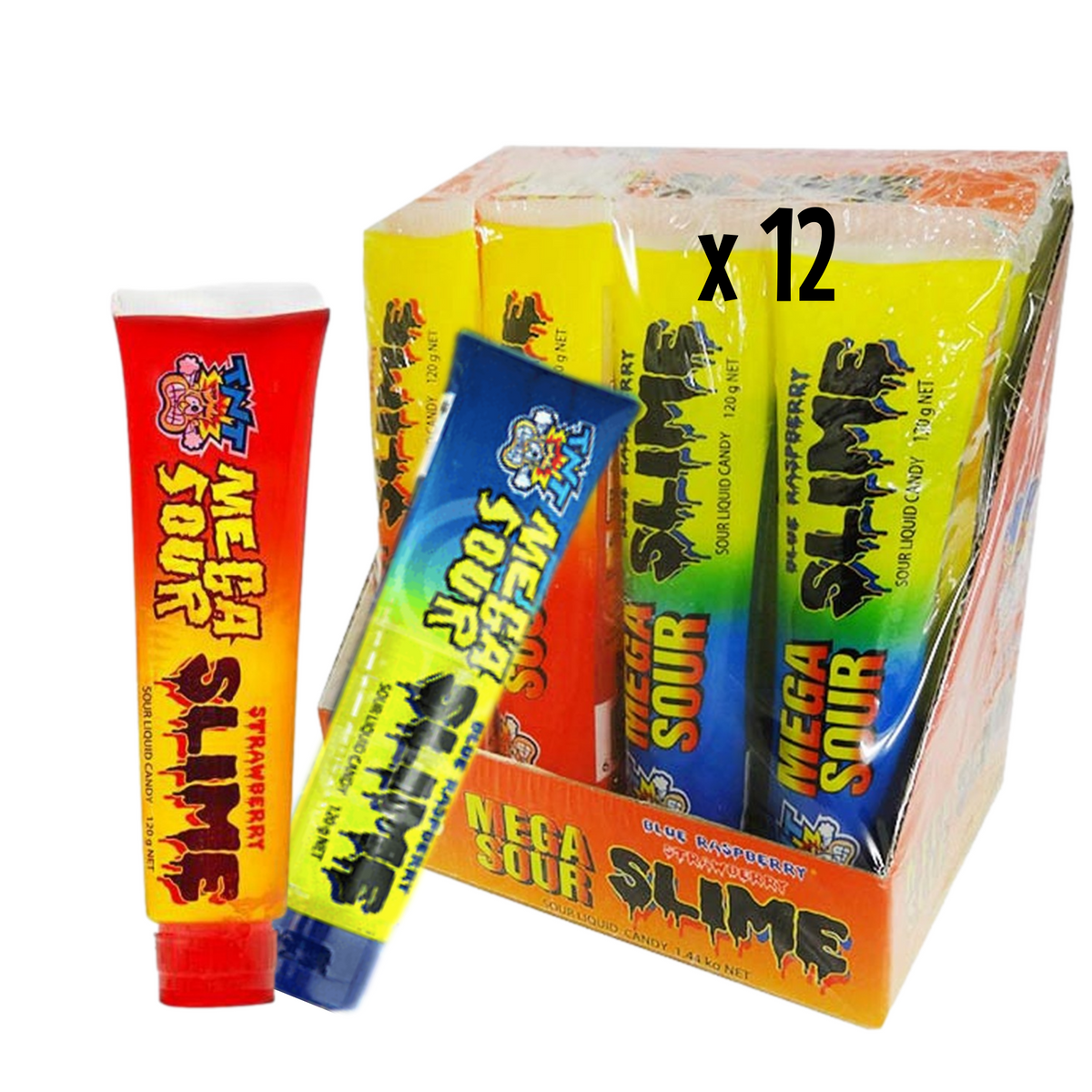 TNT Mega Slime 120g - 12 Pack – showbagsgalore