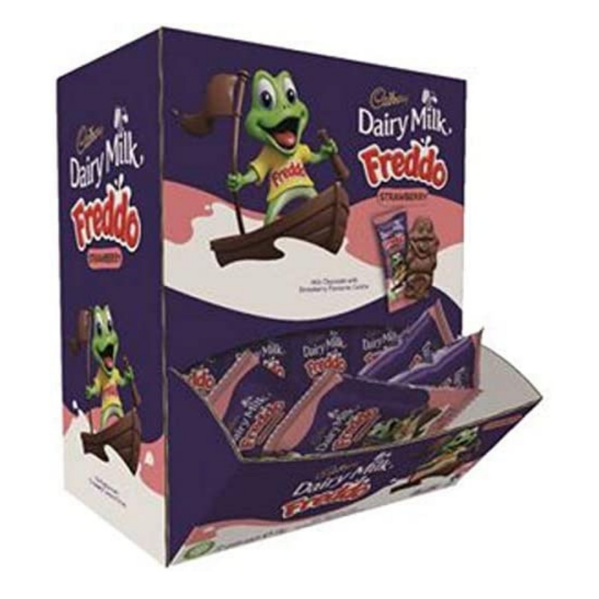 Freddo Frog Strawberry Pond 15g x 72 Piece Pack – showbagsgalore