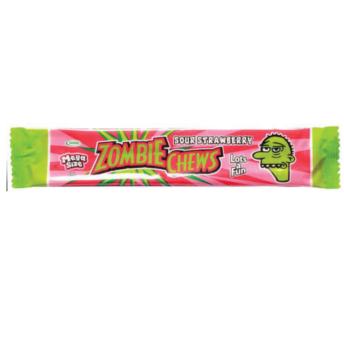 Zombie Chews Assorted Flavours 28g - 60 Bar Pack – showbagsgalore